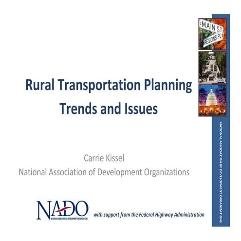 Rural Transportation Planning Trends and Issues | PDF