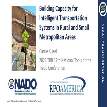 Electric vehicle infrastructure in rural areas | PPTX
