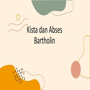 Kista dan abses bartholin | PDF