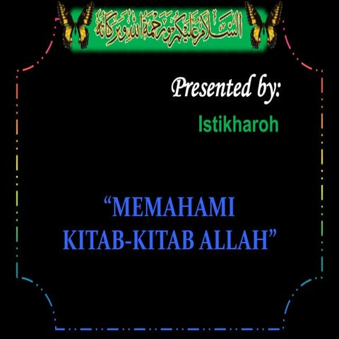 Ppt Kitab kitab allah | PPTX
