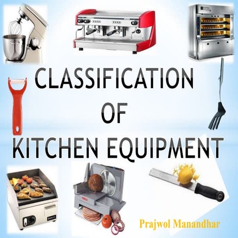 Kitchen equipment | PPTX