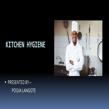 KITCHEN SAFETY PRESENTATION | PPT