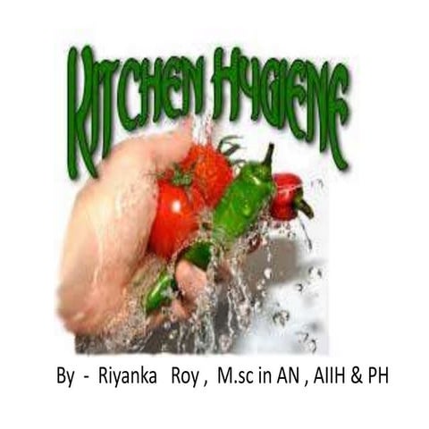 Kitchen hygiene | PPTX