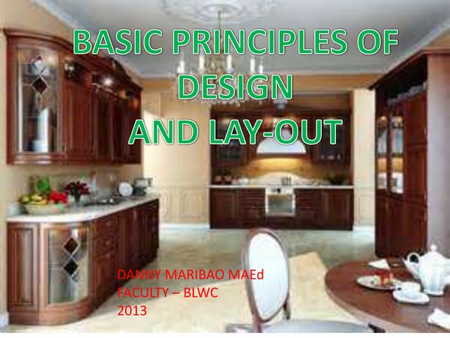 (TLE) Kitchen Layouts Presentation | PPTX