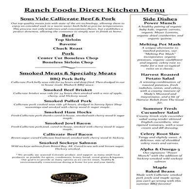 Kitchen Menu 08-2018 | PDF