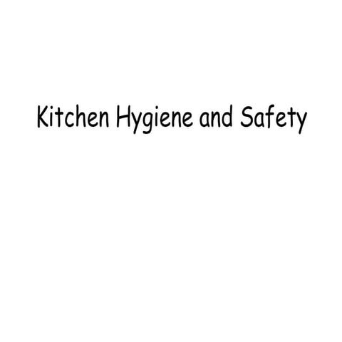 Kitchen safety | PPT