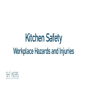 KITCHEN SAFETY PRESENTATION | PPT
