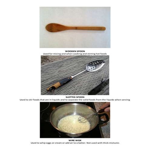 Kitchen tools | PDF