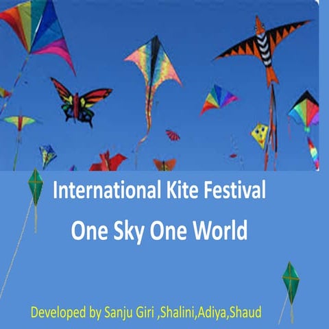 One Sky One World for Peace | PPTX