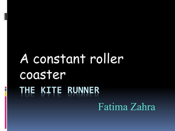 The Kite Runner | PPT | Islam | Religion & Spirituality
