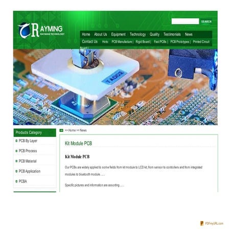 Kit module pcb | PDF | Science