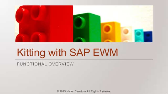 Manage the slotting process in sap ewm | DOCX