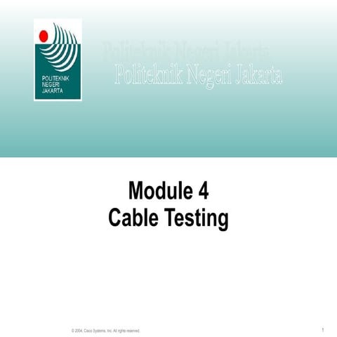 Cisco CCNA module 4 | PPT