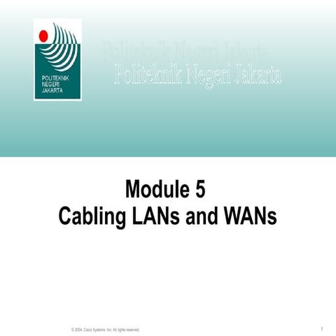 Cisco CCNA module 5 | PPT