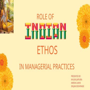 Unit 1 - Indian Ethos – An Overview.pptx