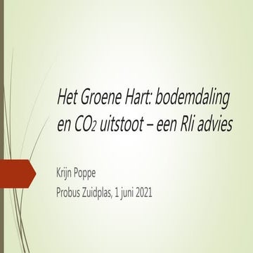 KJ Poppe groene hart probus | PPTX