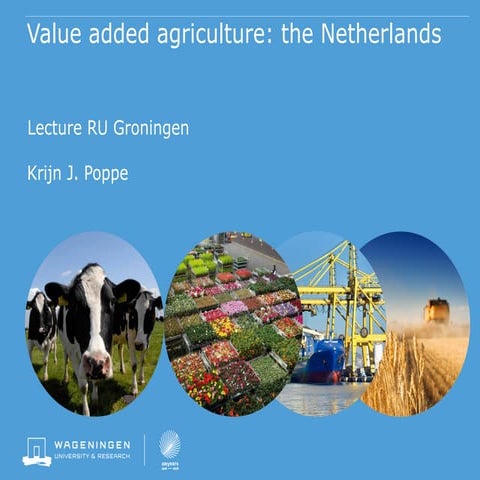 Dutch agriculture - an intro | PPT | Free Download