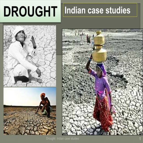 drought indian case studies | PPTX