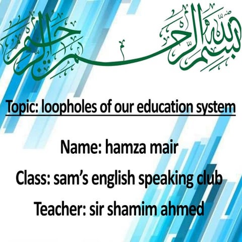loopholes of our education system.pptx