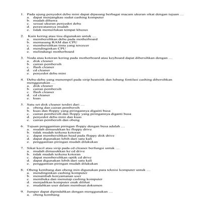 Kk6 melakukan perawatan pc | PPT