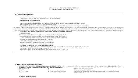 Upol Safety Data Sheet PDF, 50% OFF