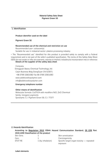 Best Solvent Pcbtf SDS | PDF