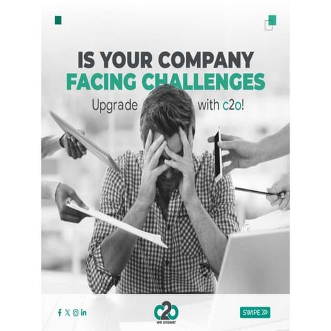 Facing Company Challenges? Here's How to Overcome Them | PPTX