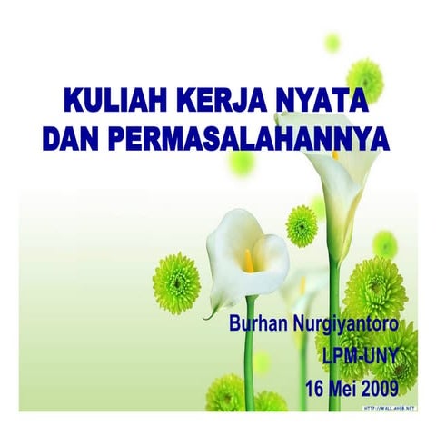 KKN & Permasalahan (Pembekalan KKN M-09).ppt