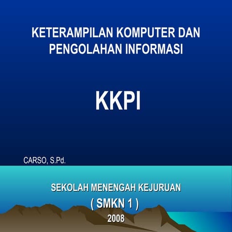Kkpi 1 | PPT