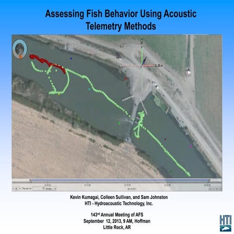 Assessing Fish Behavior Using Acoustic Telemetry Methods | PDF