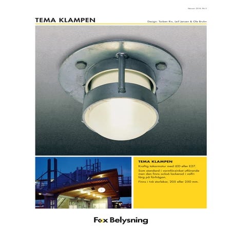 Klampen produktblad 2018 | PDF