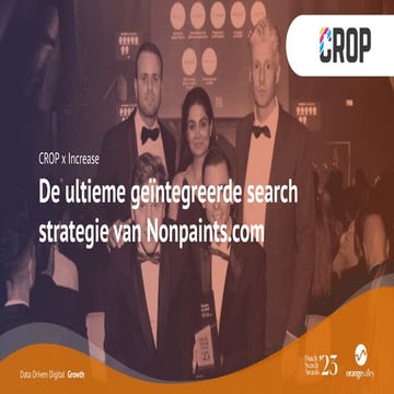 Klantcases in the spotlight event 2024 - CROP (Nonpaints) - De ultieme geïntegreerde search ...