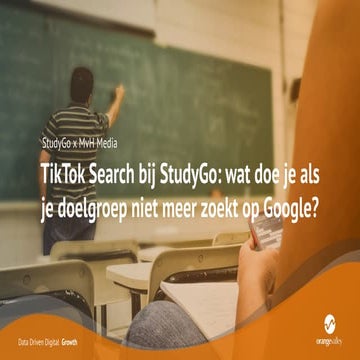 Klantcases in the spotlight event 2024 - StudyGo - TikTok Search bij StudyGo_ wat doe je als je ...