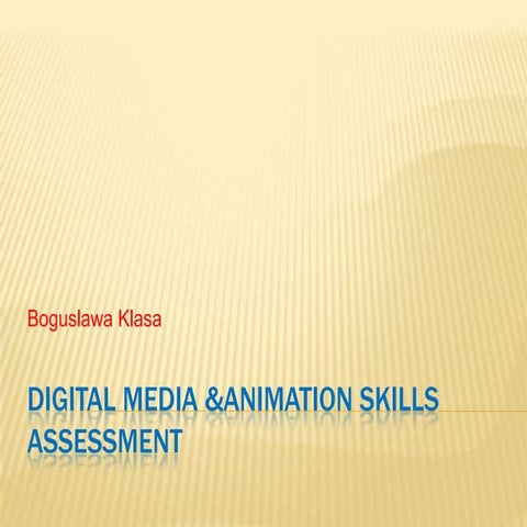 Careers in digital media | PPTX