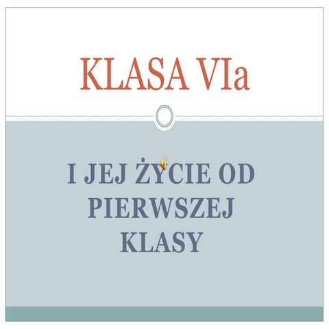 Klasa v ia | PPTX