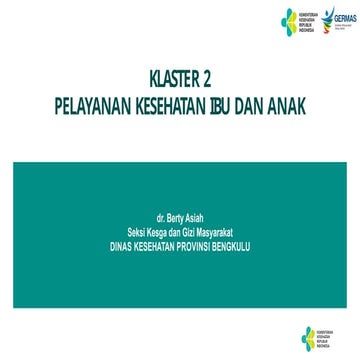 KLASTER 2 DAN 3 KESMAS dalam upaya8.pptx