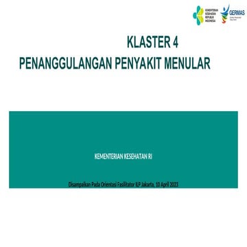 KLASTER4_Penanggulangan Penyakit Menular Kompilasi | PDF