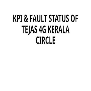 circle tejas 4g analysis of experience by | PPTX