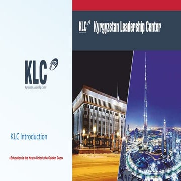KlC Profile Presentation | PPT