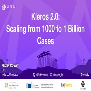 Kleros 2.0 Presentation | PDF