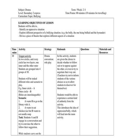 Lesson plan.solidarity.no.three | DOCX