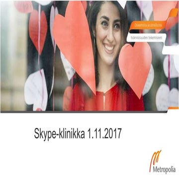 Skype-klinikka | PPTX