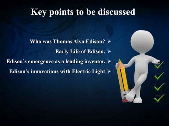 Thomas Edison ppt | PPT