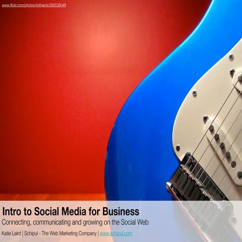 Introduction to Social Media for business | PDF | Social Networking ...