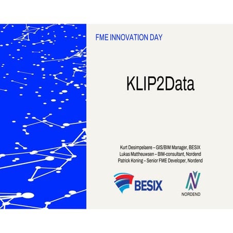 KLIP2Data voor de herinrichting van R4 West en Oost | PDF