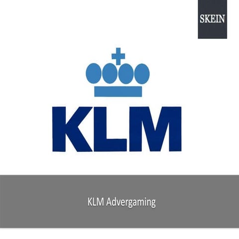 KLM Case Study | PPTX