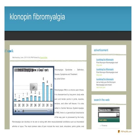 Fibromyalgia powerpoint completed | PPTX