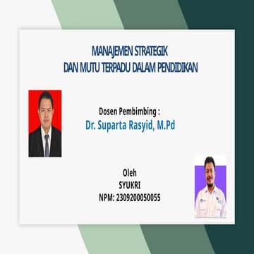 KLP 7 - SYUKRI PPT - Rencana Strategik.pptx