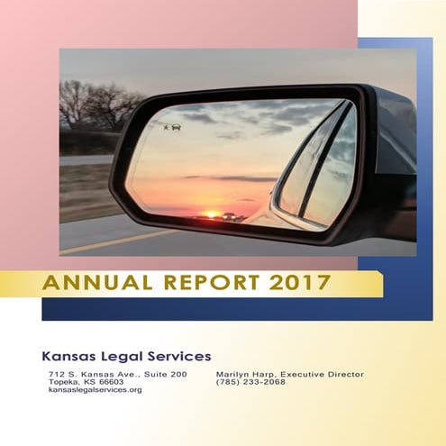 2017 Annual Report of Kansas Legal Services | PDF