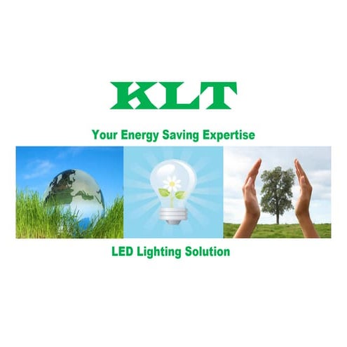 KLT LED Lighting Introduction | PDF